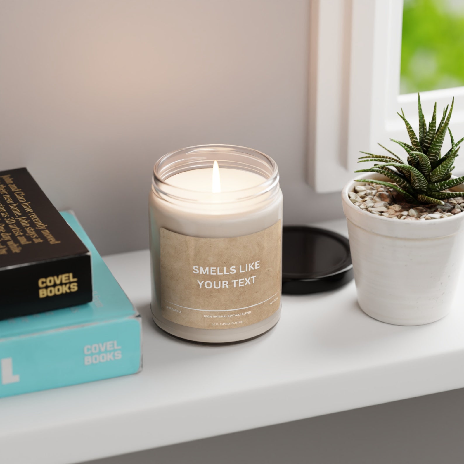 Smells Like Custom Text Candle Funny Candle Gift Christmas Gift DIY ...
