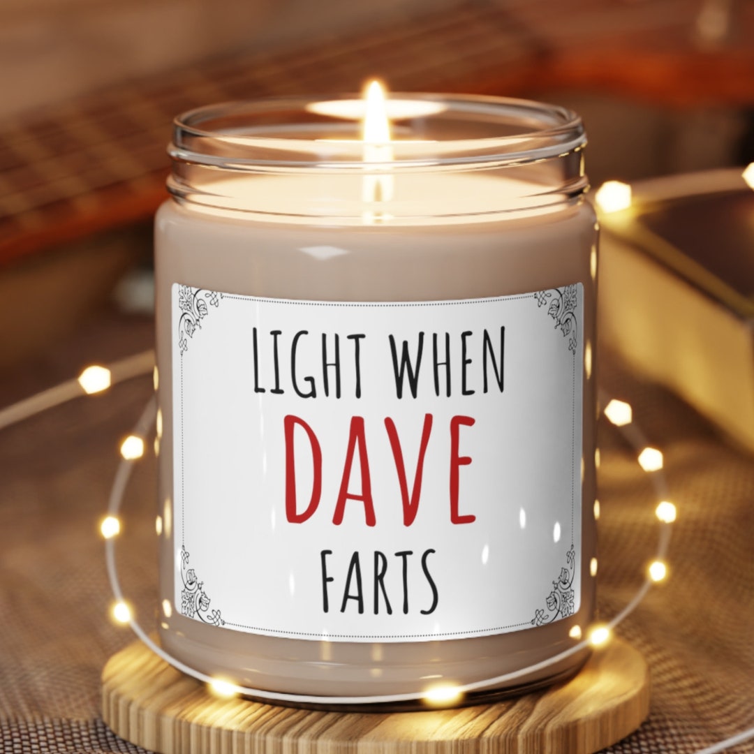 Personalized Fart Candle Funny Candle Gift Christmas Gift Custom ...