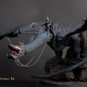 Fell Beast and Witch King Resin Figures - Lord of the Rings ...