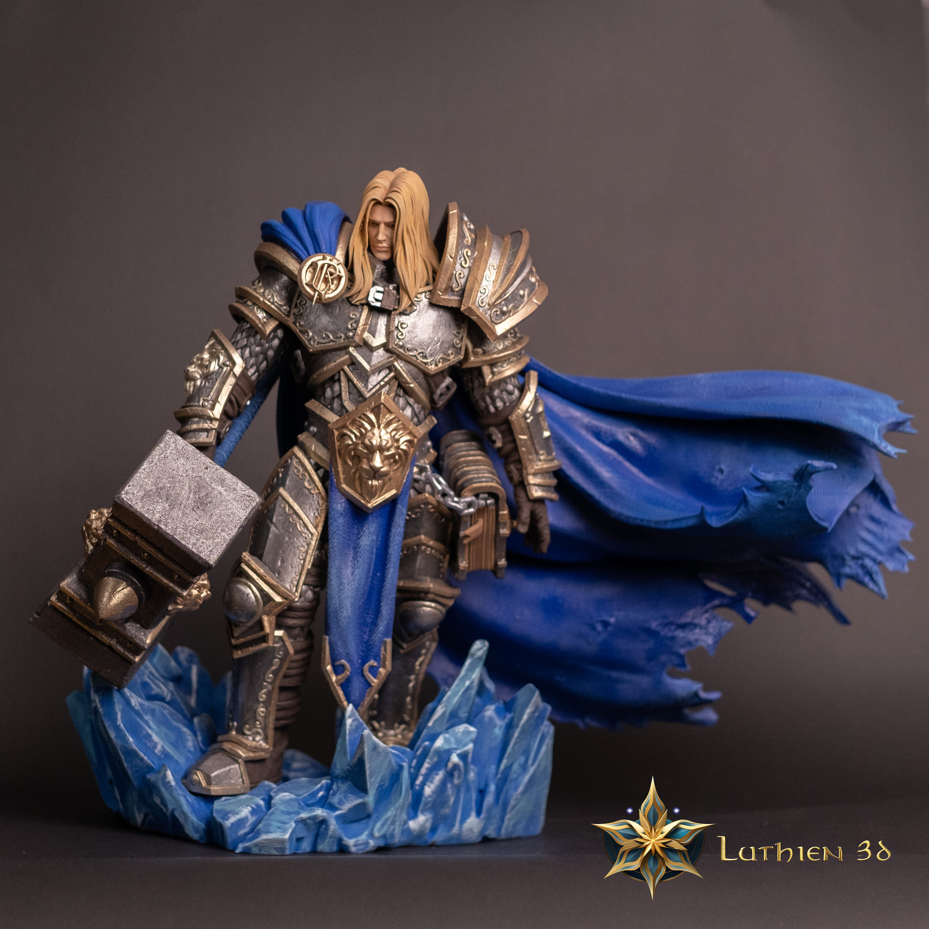 Arthas Menethil - World of Warcraft - 3d Hand-painted Collectible - Etsy