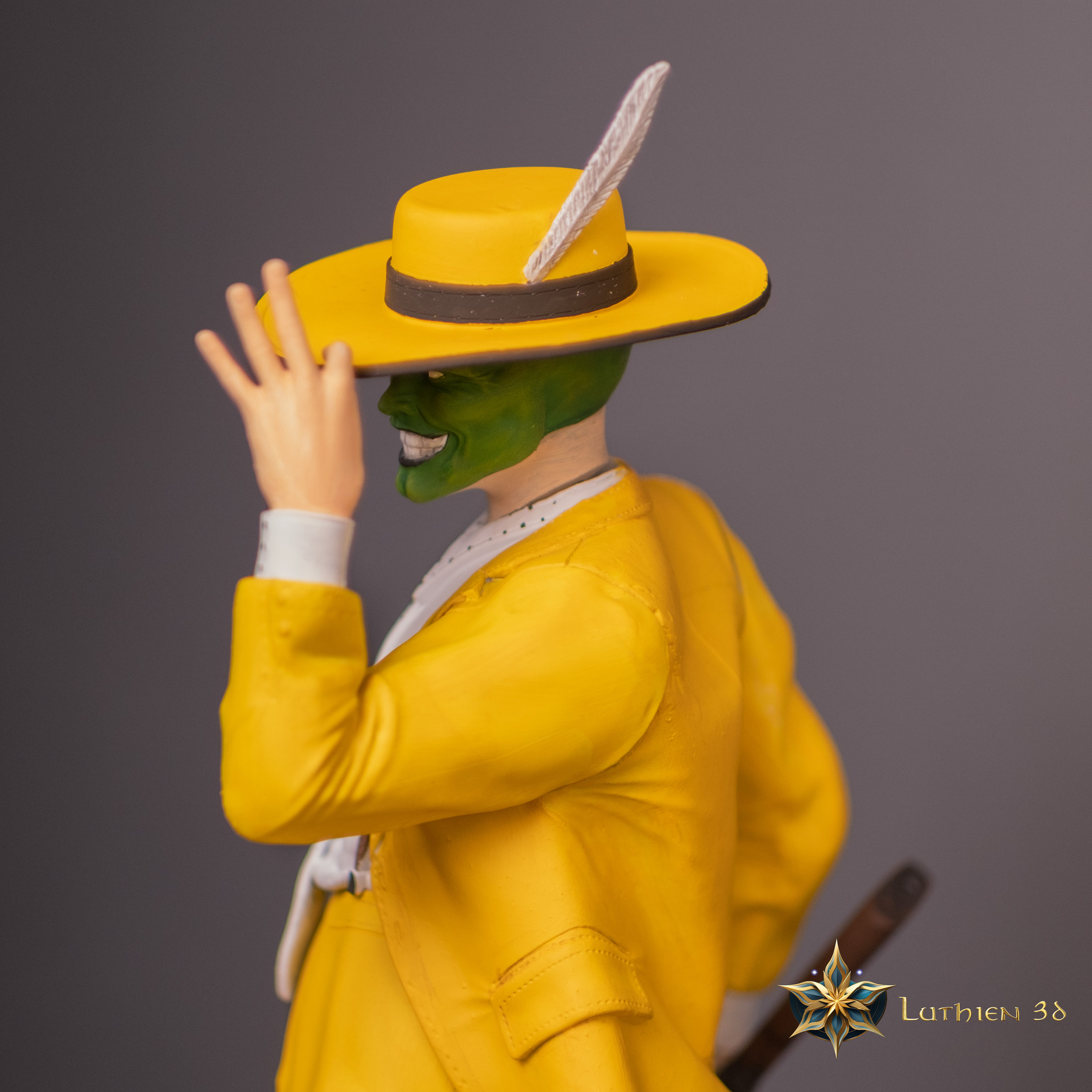 The Mask Figure Jim Carrey Statue 3D Printed Collector's Item - Etsy