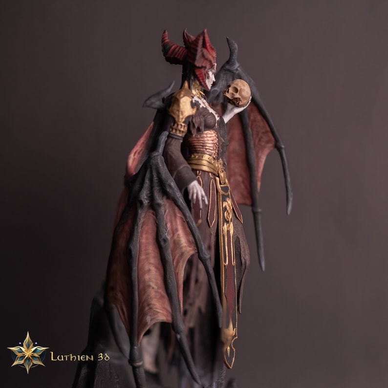 Lilith Figure - Diablo IV - Handcrafted Diablo Lilith Resin Statue - Etsy