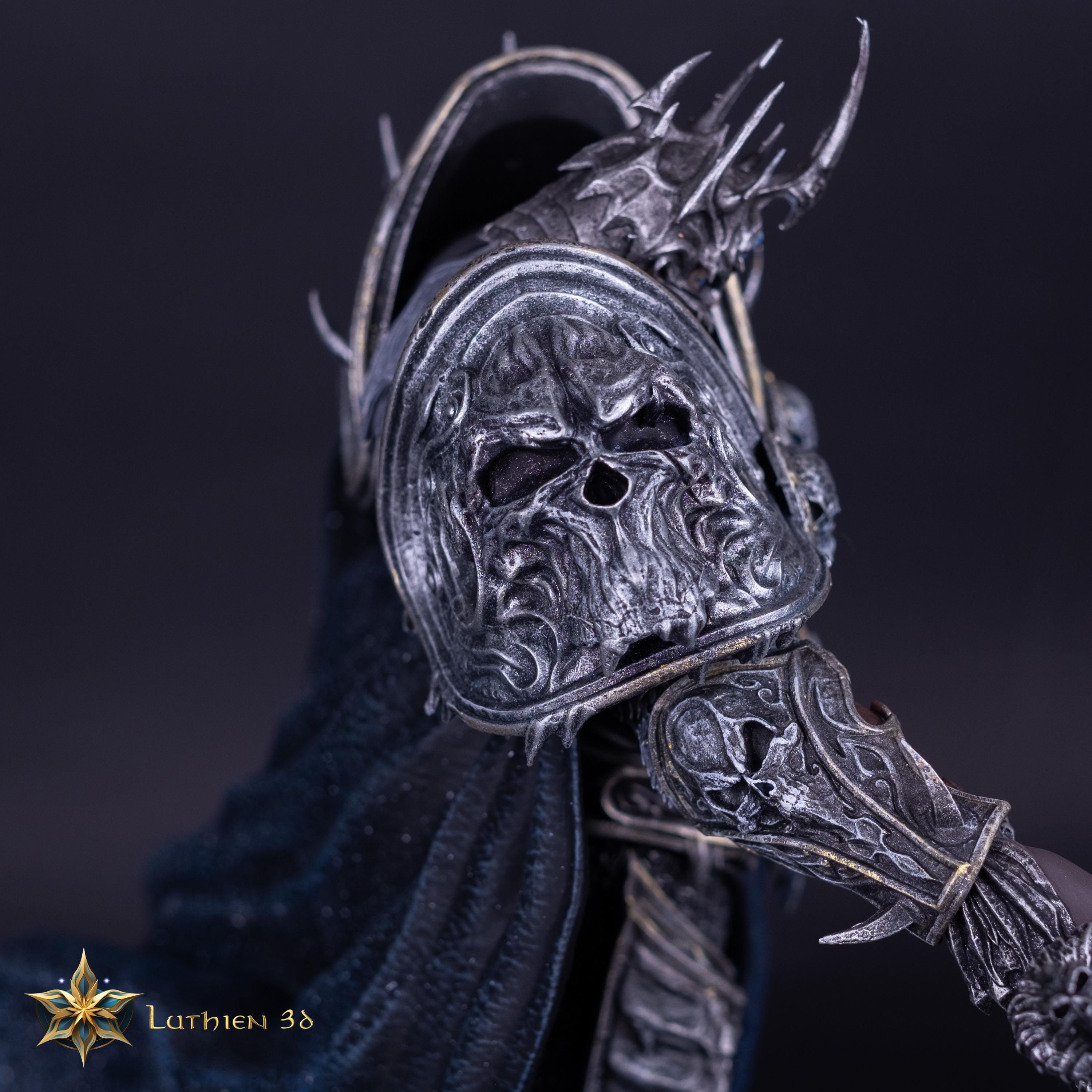 Lich King Figure – World of Warcraft Statue – 3D SLA Printed Resin ...