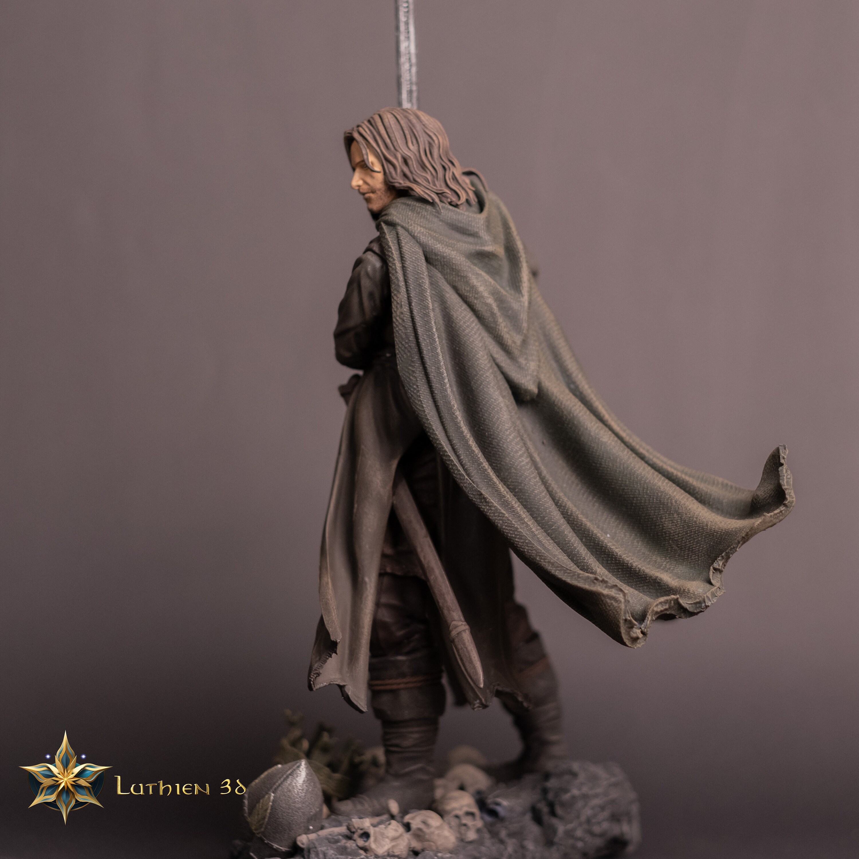 Aragorn 3d Figure - Lord of the Rings Aragorn Statue - Etsy
