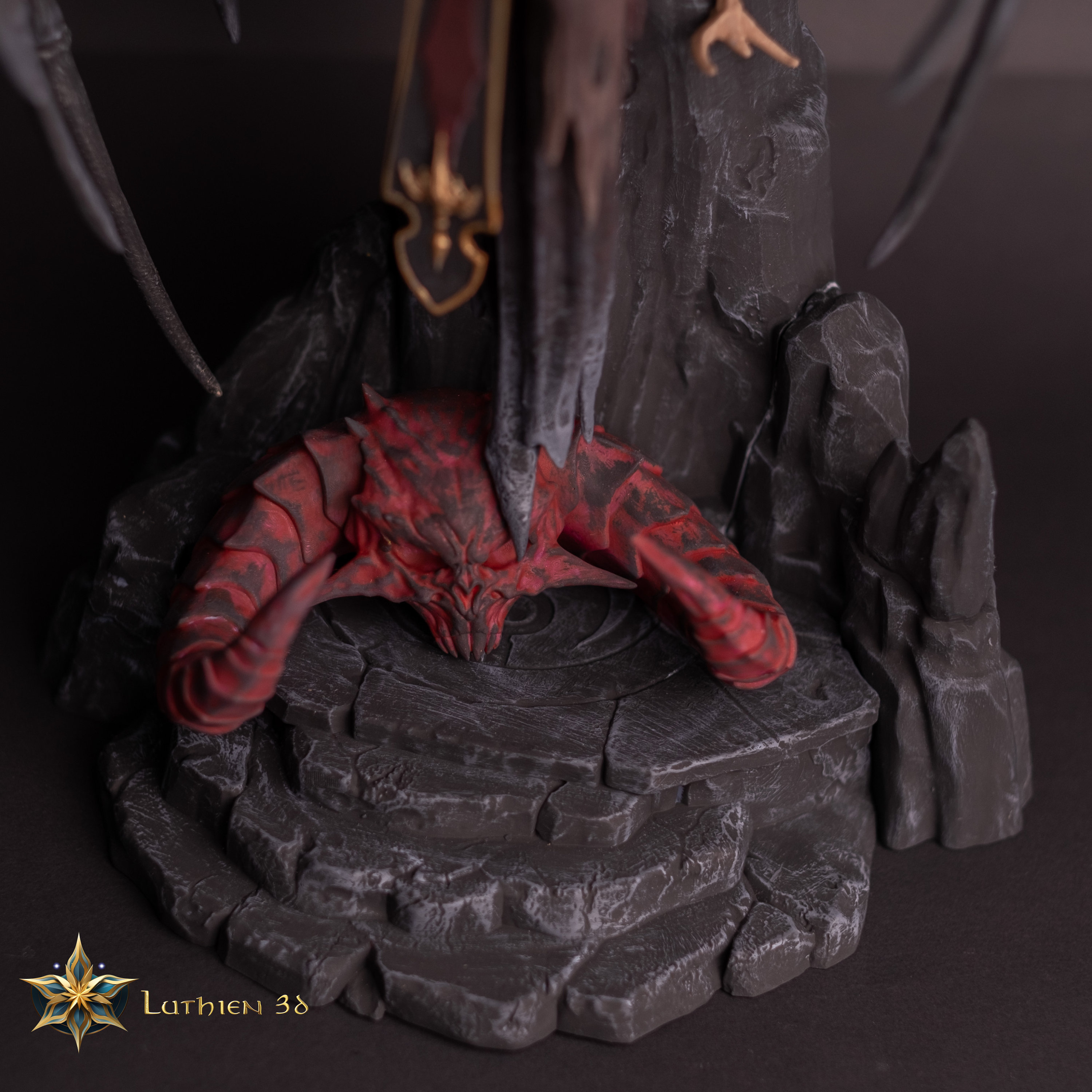 Lilith Figure - Diablo IV - Handcrafted Diablo Lilith Resin Statue - Etsy