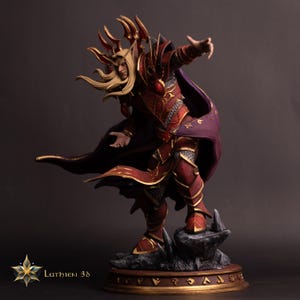 Kael'thas Sunstrider 3D Printed Resin Figure Hand-painted World of ...