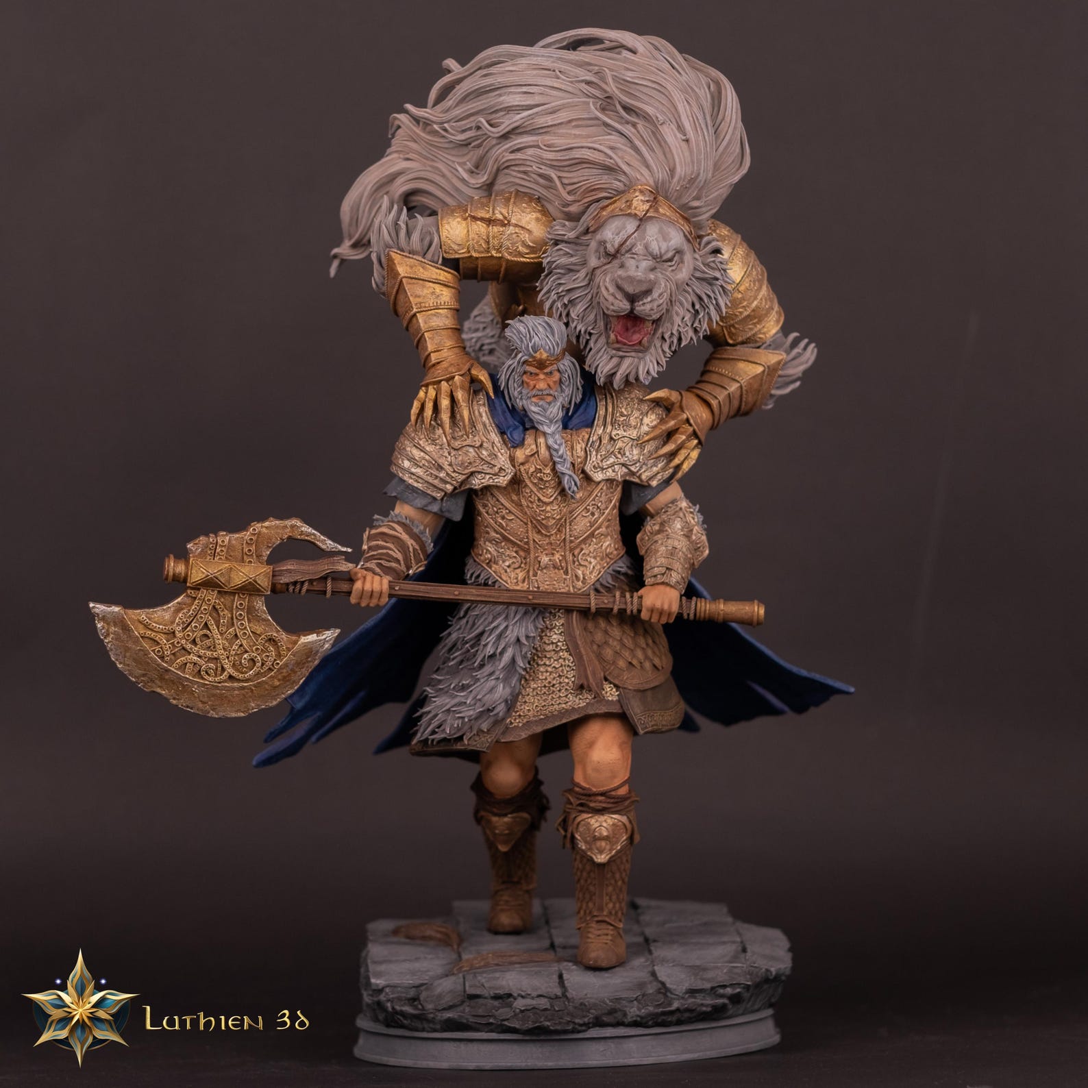 Godfrey Figure - First Elden Lord Statue - Elden Ring Inspired ...