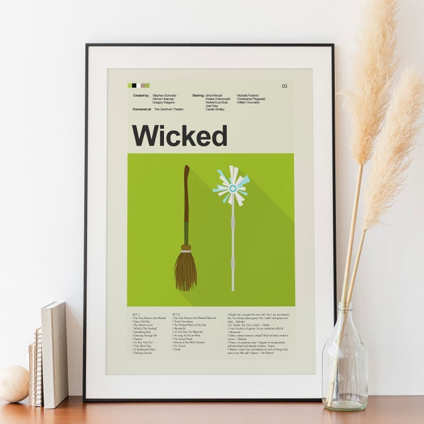 Wicked the Musical - Etsy