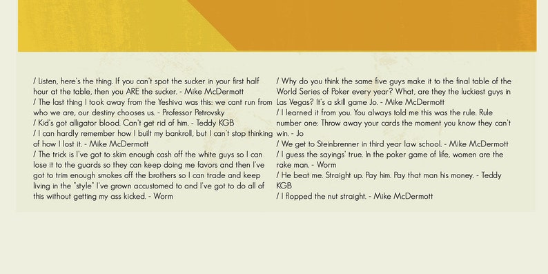 Rounders Inspired Mid-century Modern Print | 12"x18" or 18"x24" Print ...