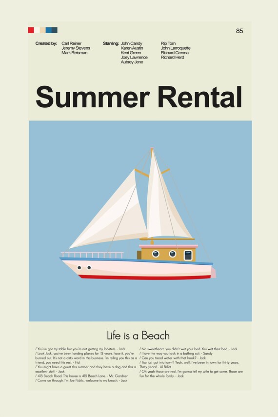 Summer Rental Movie Poster