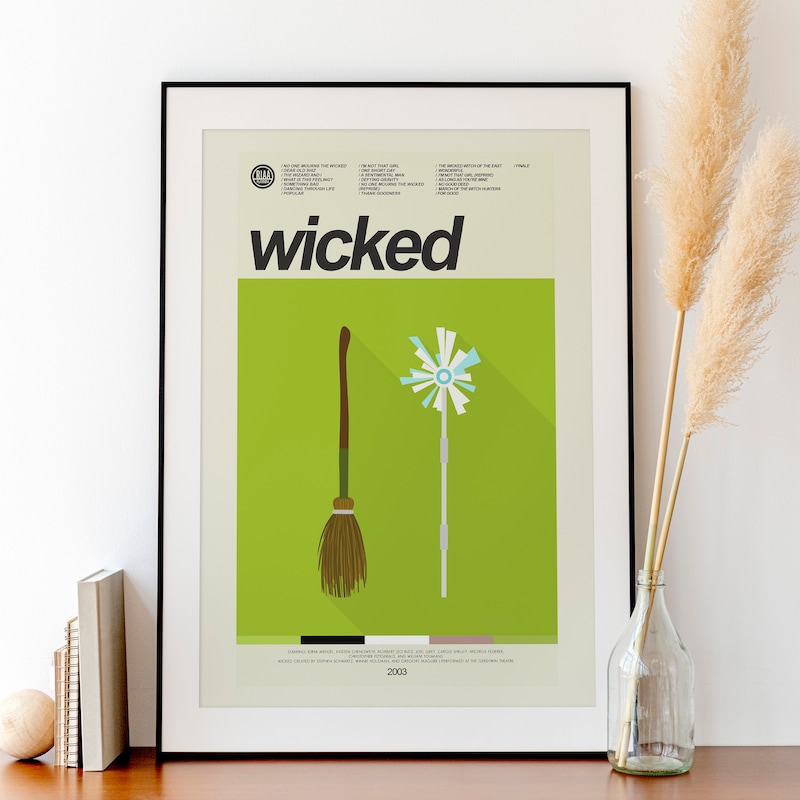 Wicked the Musical Wall Poster - Etsy