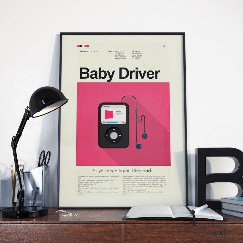 Baby Driver Poster - Etsy