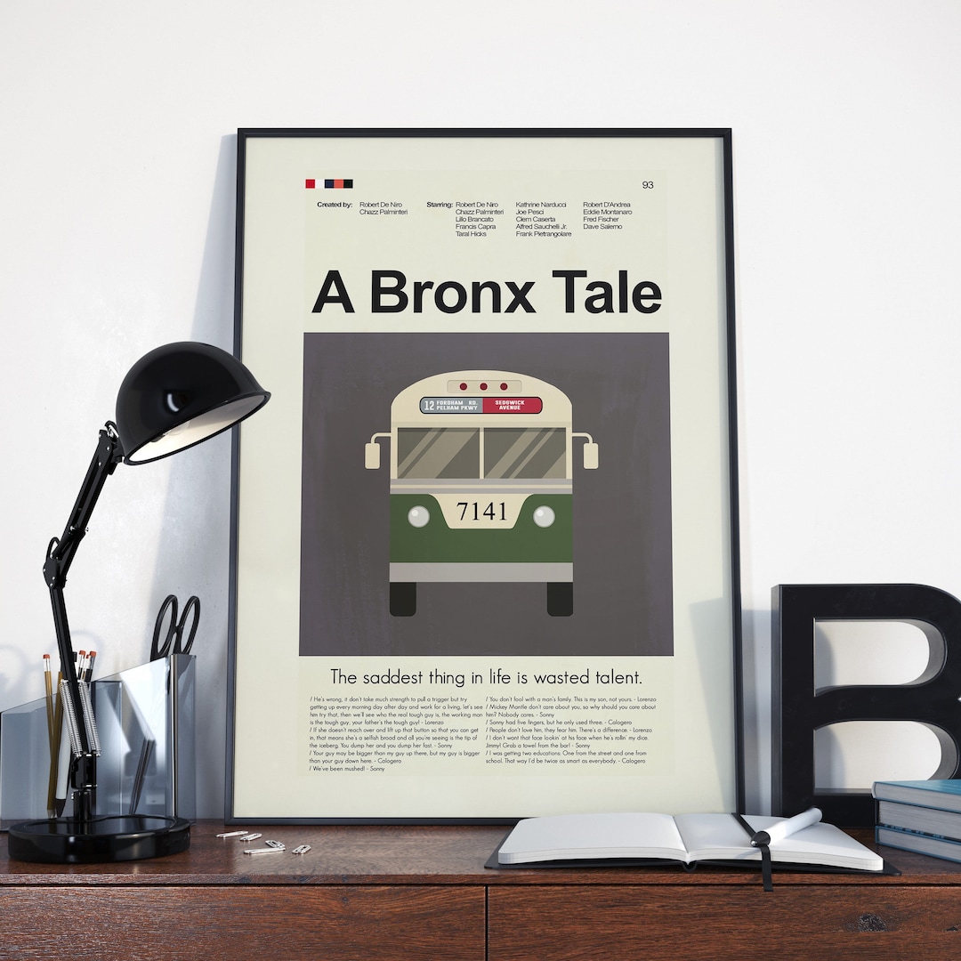 A Bronx Tale - 12 MTA Bus | 12"x18" or 18"x24" Print Only - Etsy