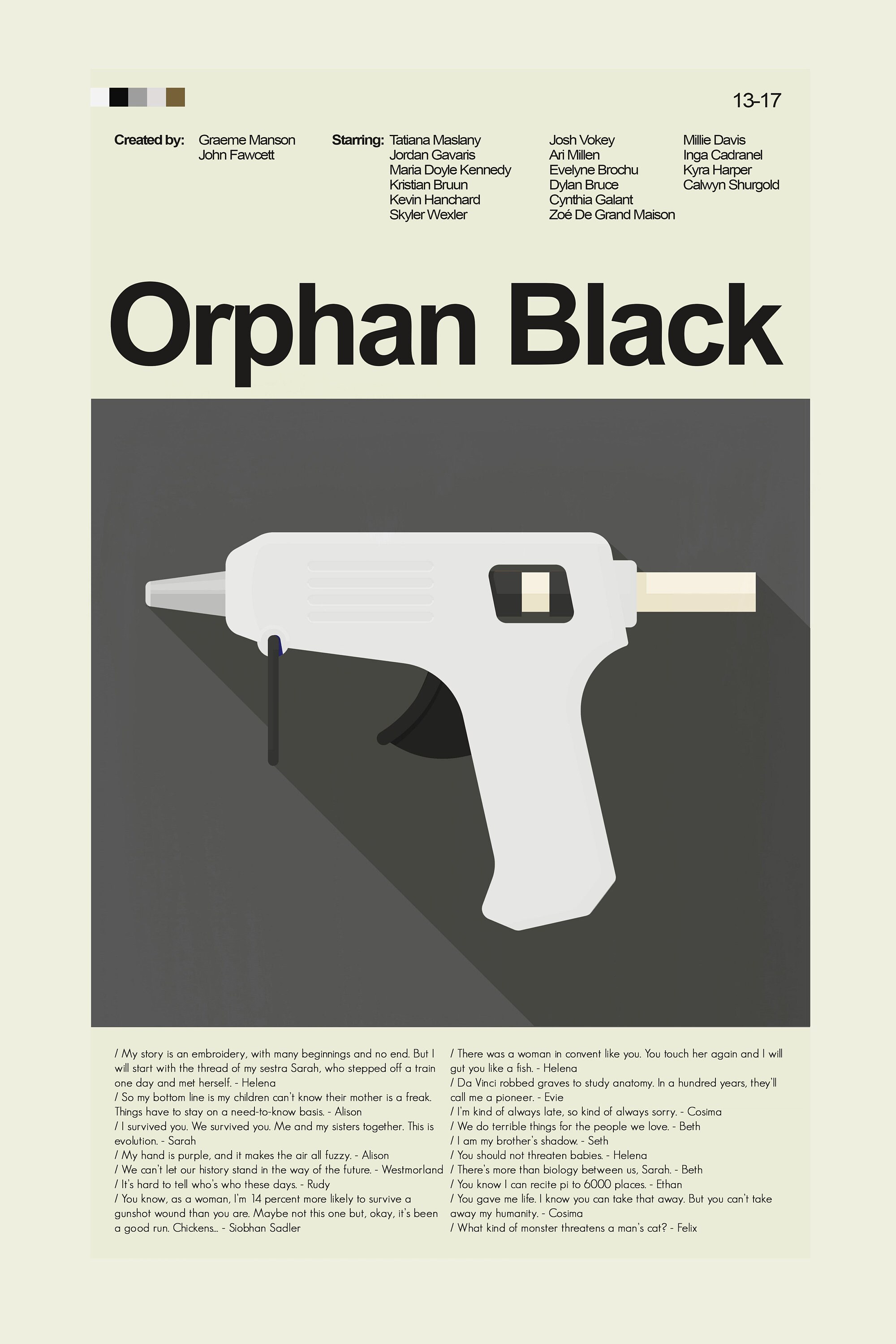 Orphan Black Alison Glue Gun