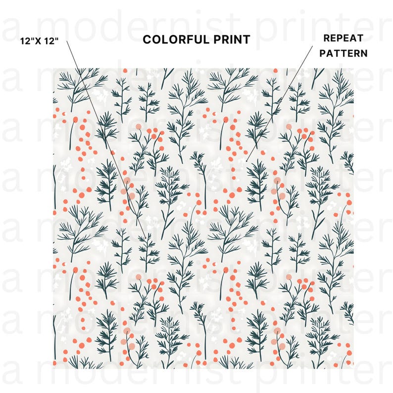 Scandinavian Winter Digital Paper: Scrapbook Craft Prints (digital ...