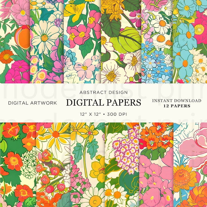 Digital Paper - Etsy
