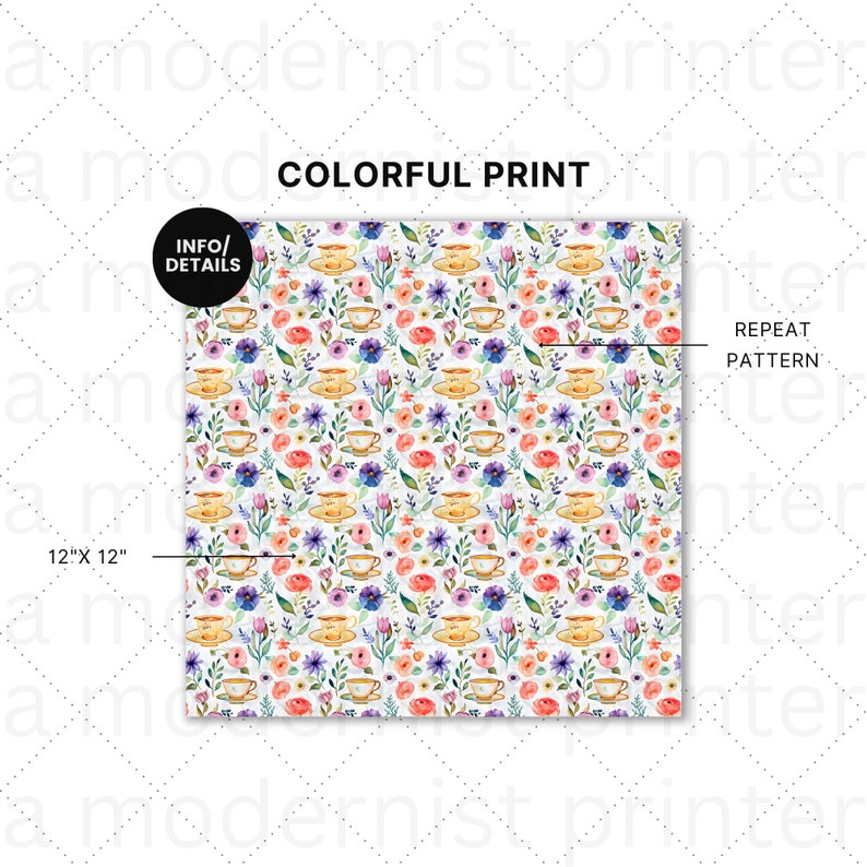 Abstract Watercolor Pattern Digital Paper: 16 Seamless Designs (JPG) - Etsy