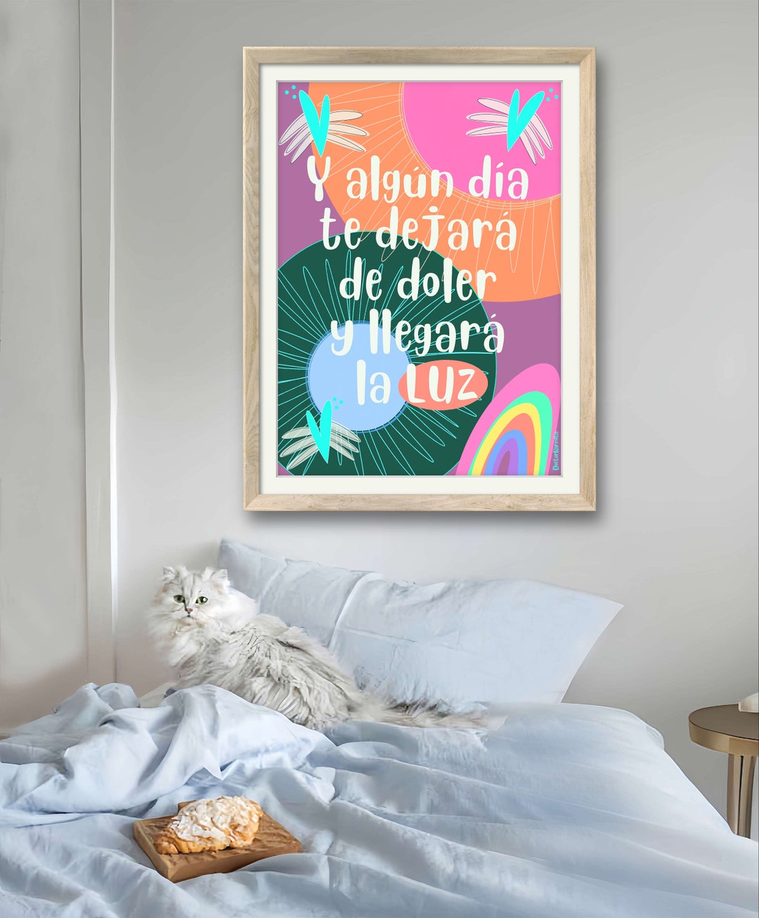 Poster Colors Self-esteem to Download, Print Positive Phrase of Hope ...