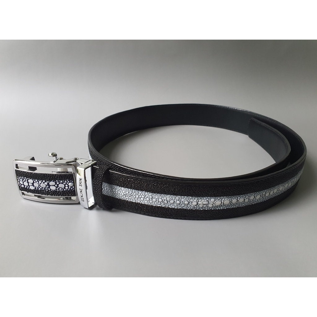 Men's Belt 1.5 Thorn Stingray Leather Belt Genuine Stingray Leather ...