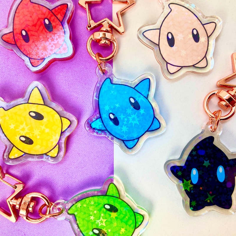 Super Mario Bros. Keychain - Etsy
