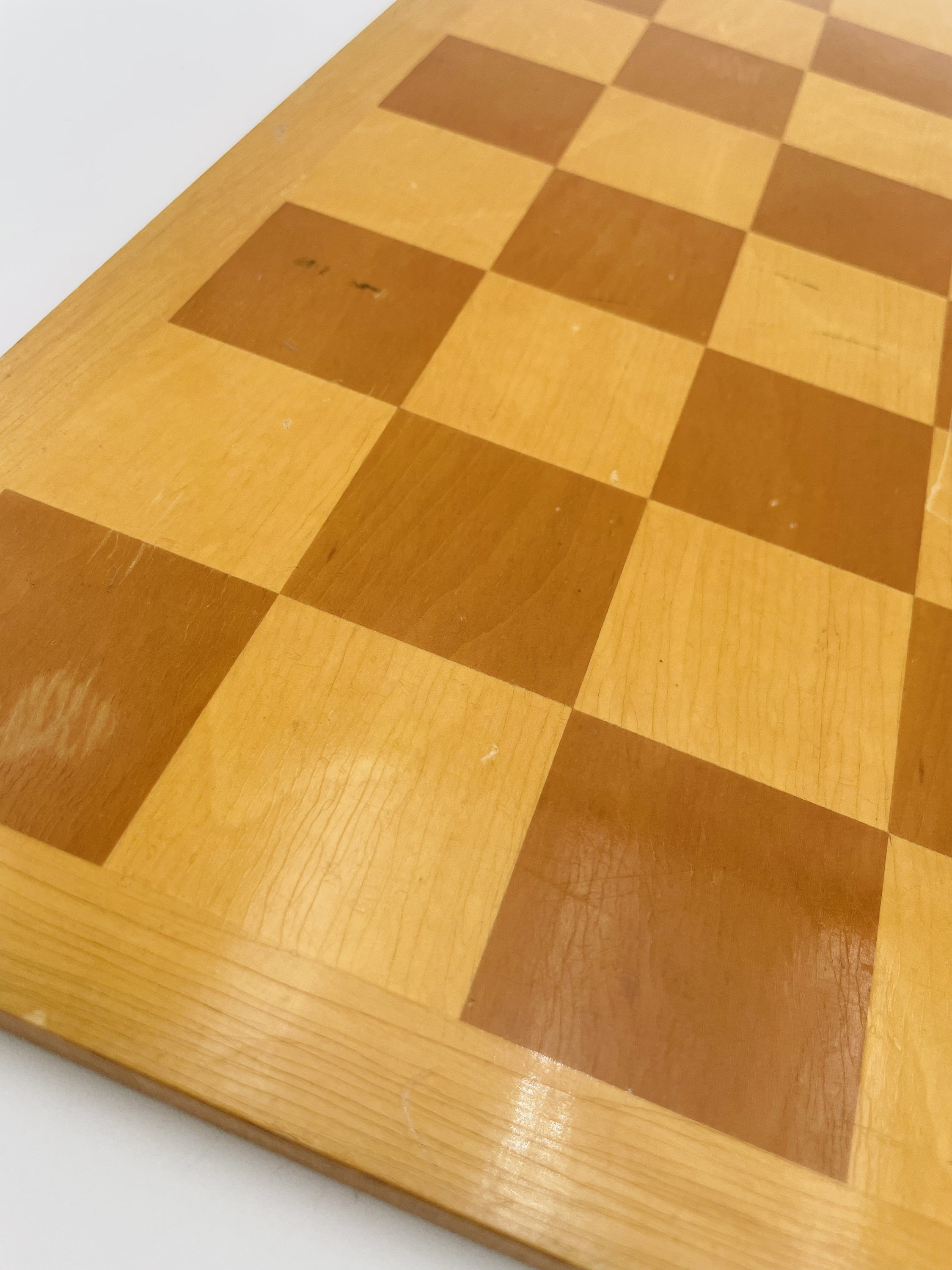 Vintage Hand-carved Wooden Chess Set With Elegant Wood Box - Etsy