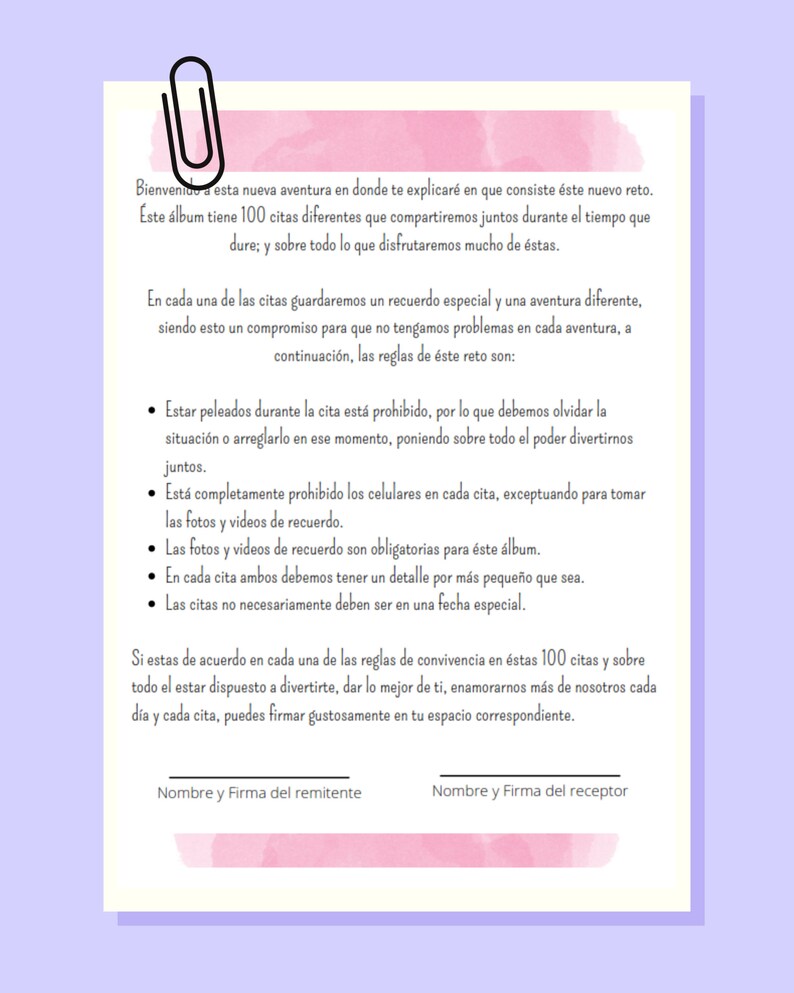 Challenge 100 Dates Together Printable PDF Book - Etsy