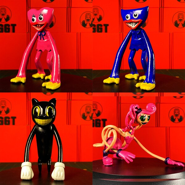 Poppy Playtime Catnap Figure - Etsy