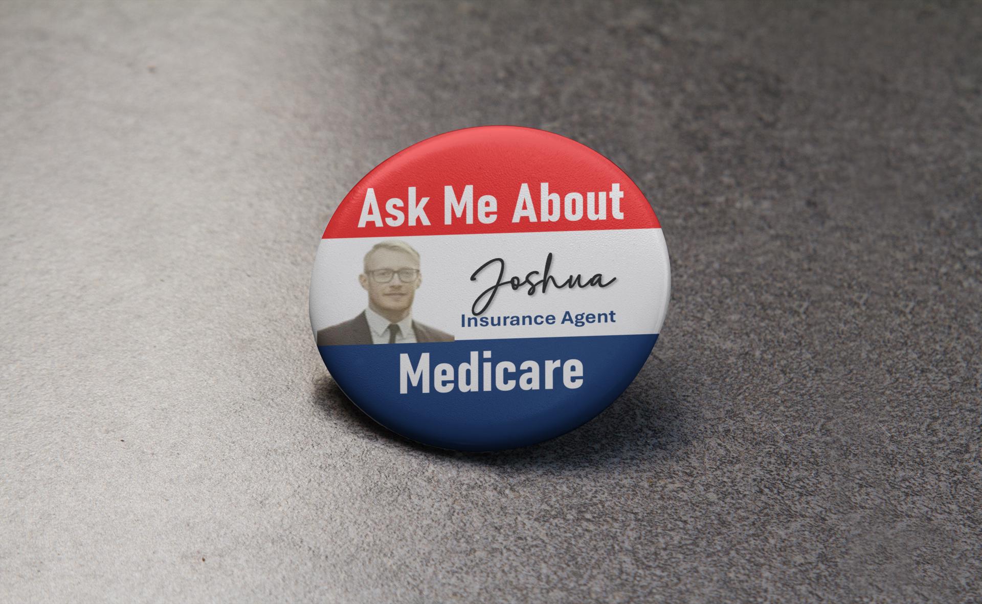 Ask Me About Medicare Custom Pinback Pin Buttons 3'' - Etsy