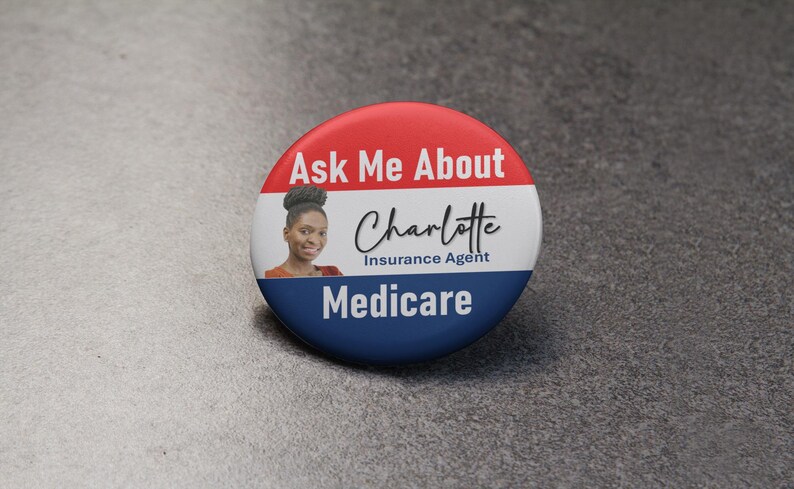 Ask Me About Medicare Custom Pinback Pin Buttons 3'' - Etsy