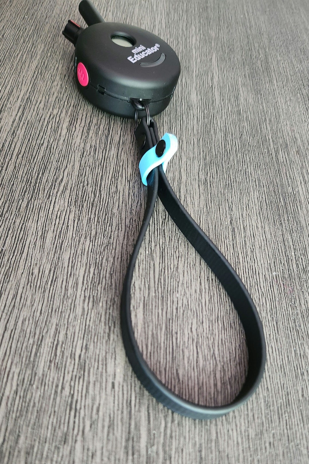 Biothane Wrist Strap for E-collar Remote, Two Tone Vegan Leather E Collar Accessory, Waterproof ...