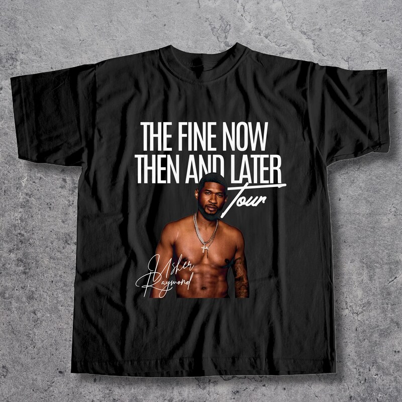Usher Tshirt - Etsy