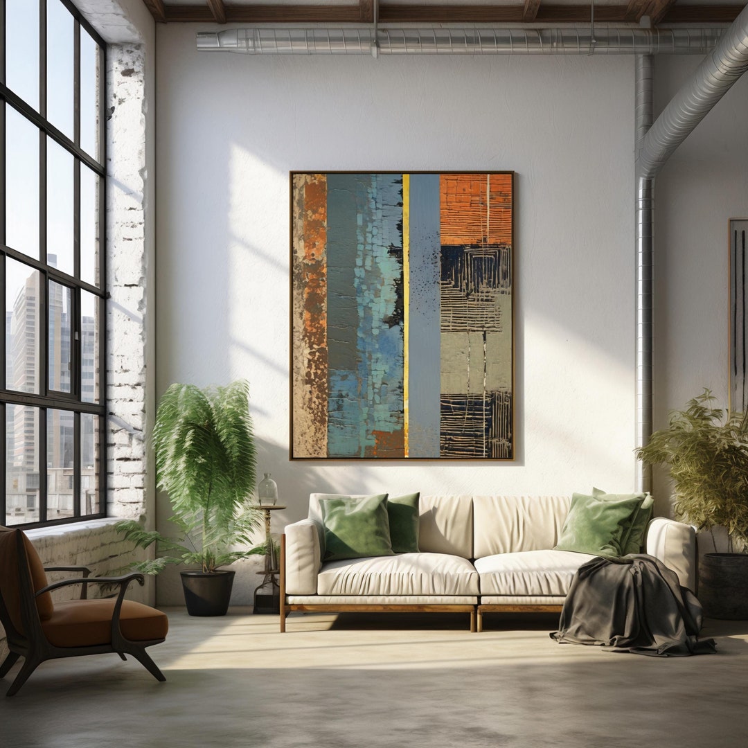 Sgraffito 14* | Classic Texture | Modern Twist | Abstract | Bold | Art ...