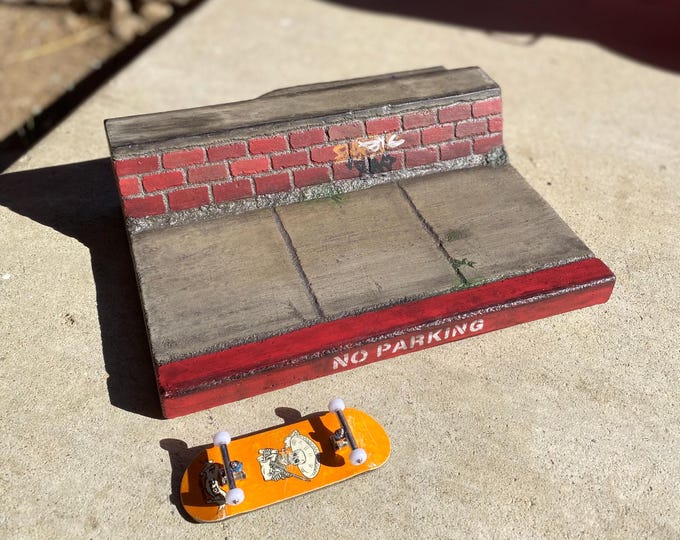 ATLAS Concrete Fingerboard Sidewalk - Etsy