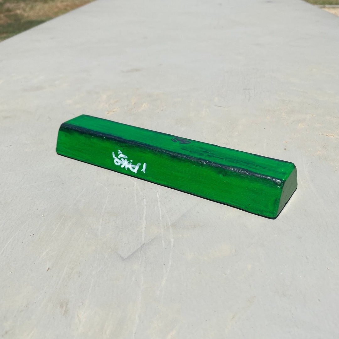 ATLAS Concrete Fingerboard Slappy Curb Green - Etsy Canada