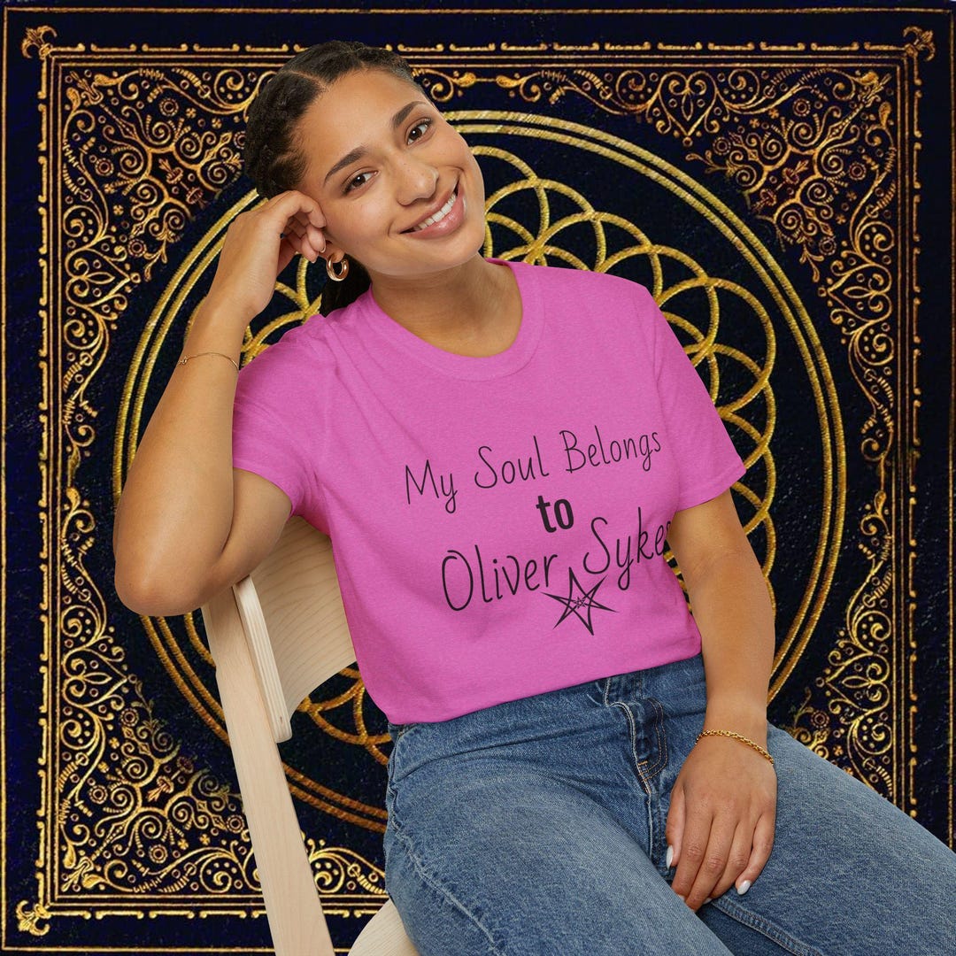 My Soul Belongs to Oliver Sykes Unisex Softstyle T-shirt | Oliver Sykes ...
