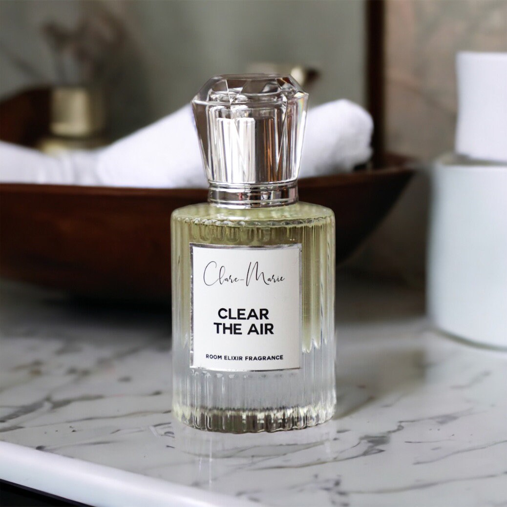 Clear the Air Luxury Room Elixir Spray, Essential Oil Room Spray, Linen ...