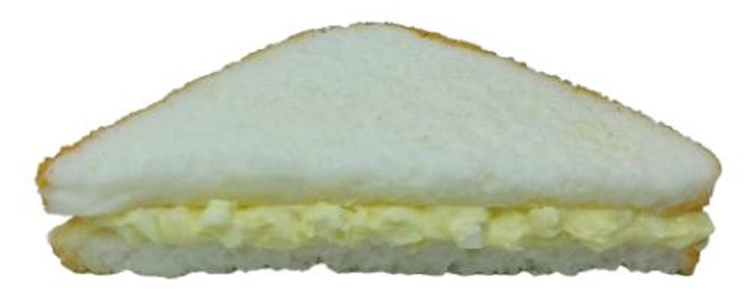 Egg Salad Sandwich Fake Food Replica - Etsy