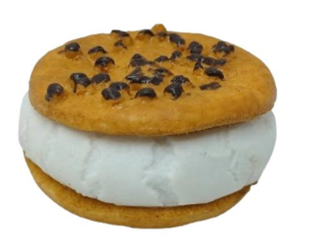 Chocolate Chip Ice Cream Sandwich Fake Food Replica - Etsy