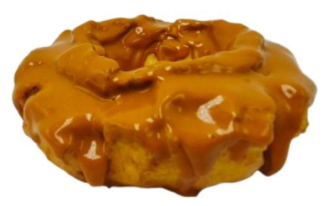 Maple Glazed Old Fashioned Donut Fake Food Replica - Etsy