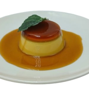 Flan, Creme Caramel With Mint Fake Food Replica - Etsy