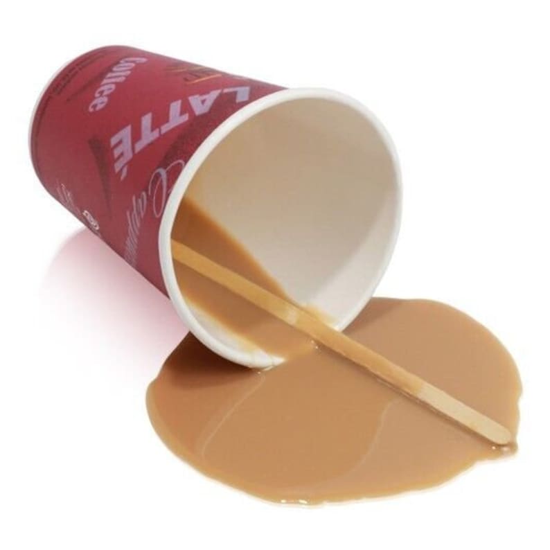 Coffee Spill Fake Food Replica - Etsy