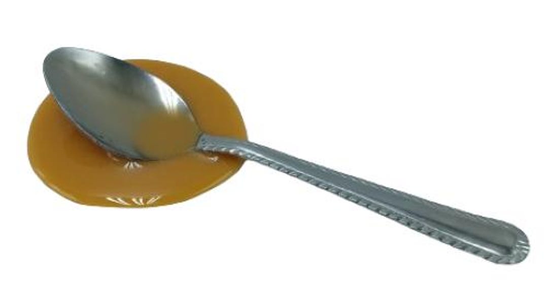 Coffee With Spoon Spill Fake Food Replica - Etsy
