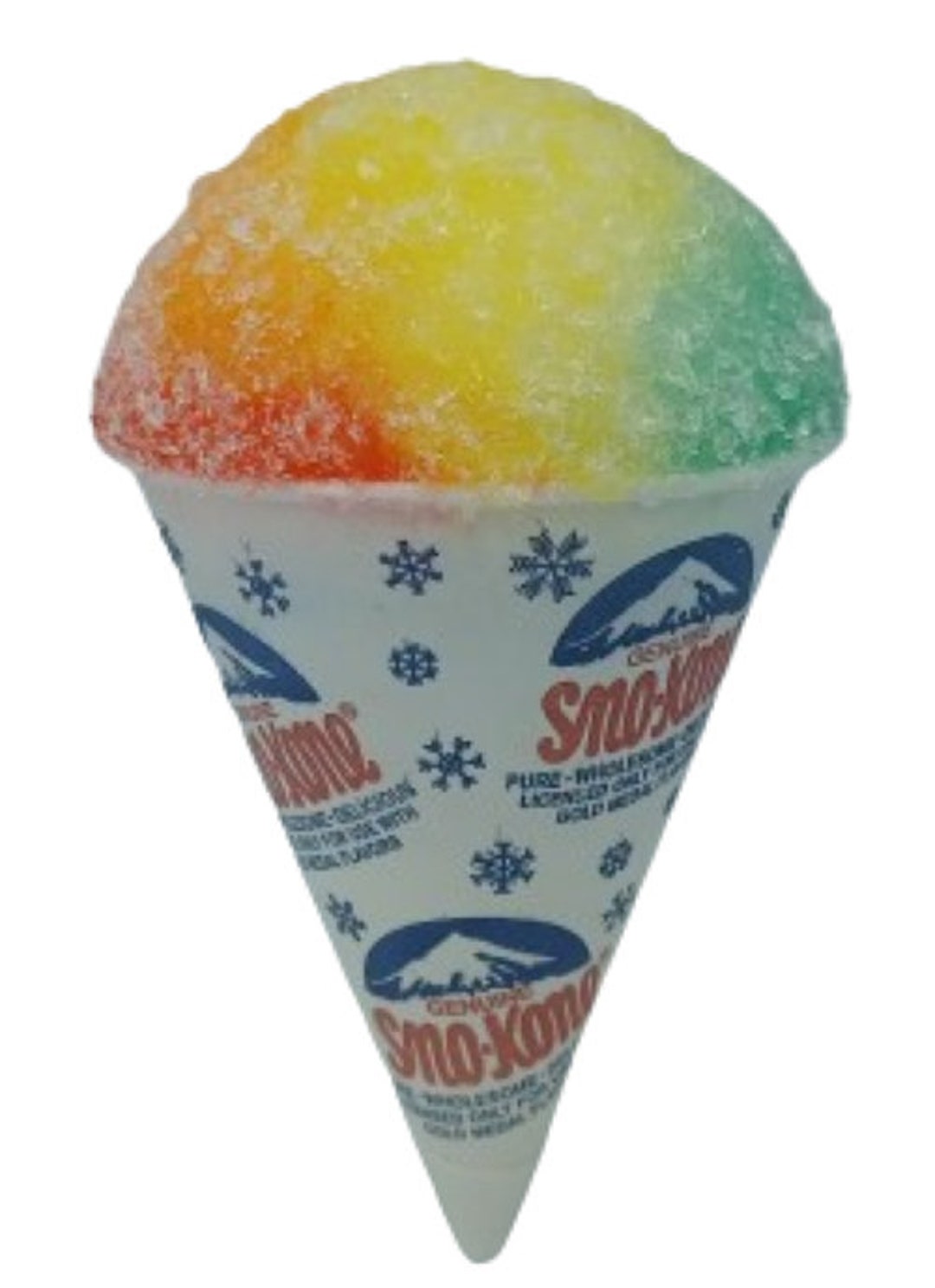 Rainbow Shaved Ice Fake Food Replica - Etsy