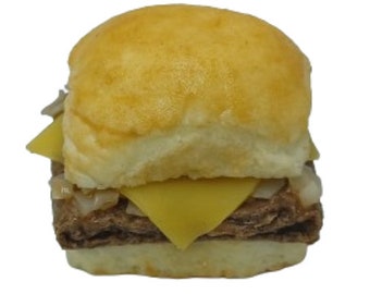 Burger Sculpture Junk Food Sculpture Fake Gourmet Burger Polymer Clay ...