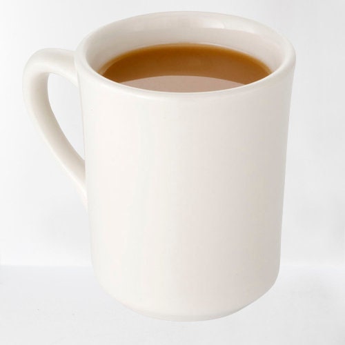 Coffee Cup With Cream Fake Food Replica - Etsy