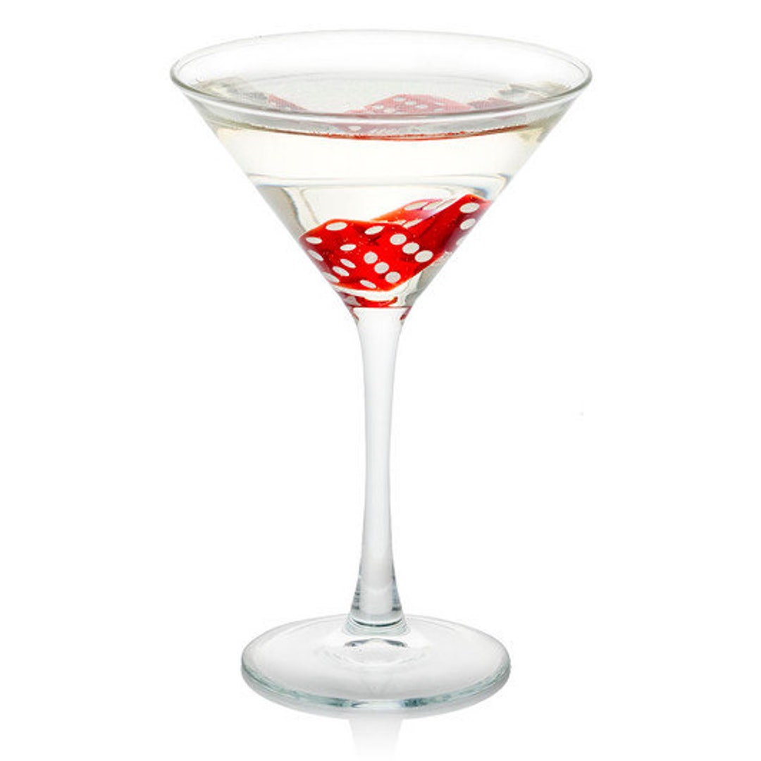 Martini With Dice Fake Food Replica - Etsy
