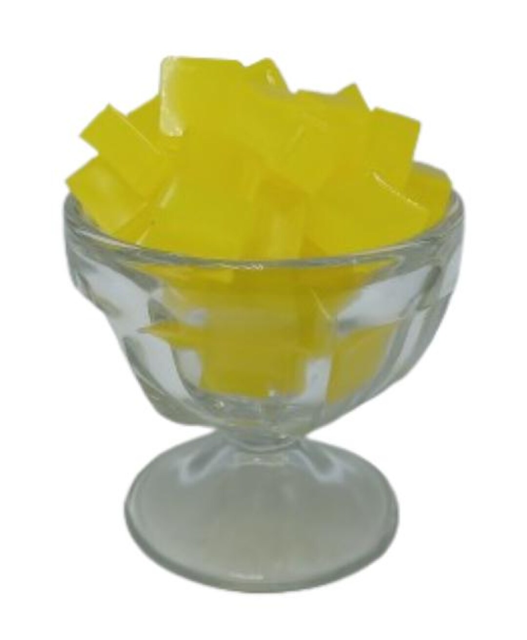 Lemon Gelatin Dessert Fake Food Replica - Etsy