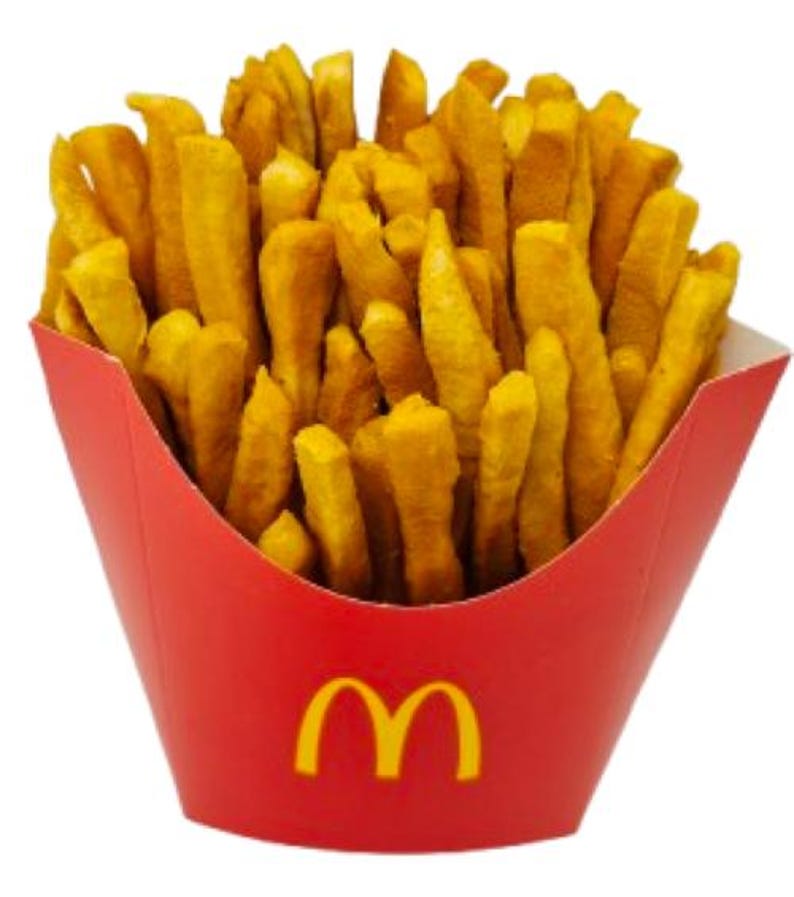 Fast Food French Fries Fake Food Replica - Etsy