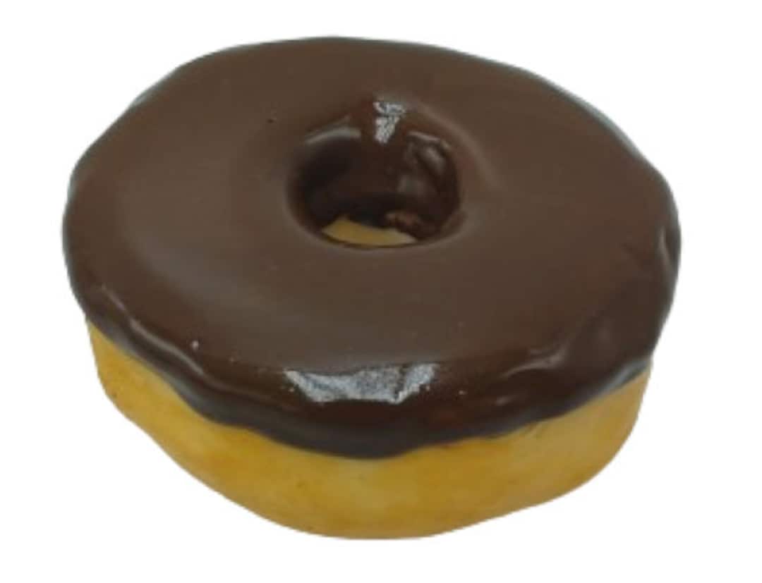 Chocolate Glazed Donut Fake Food Replica - Etsy