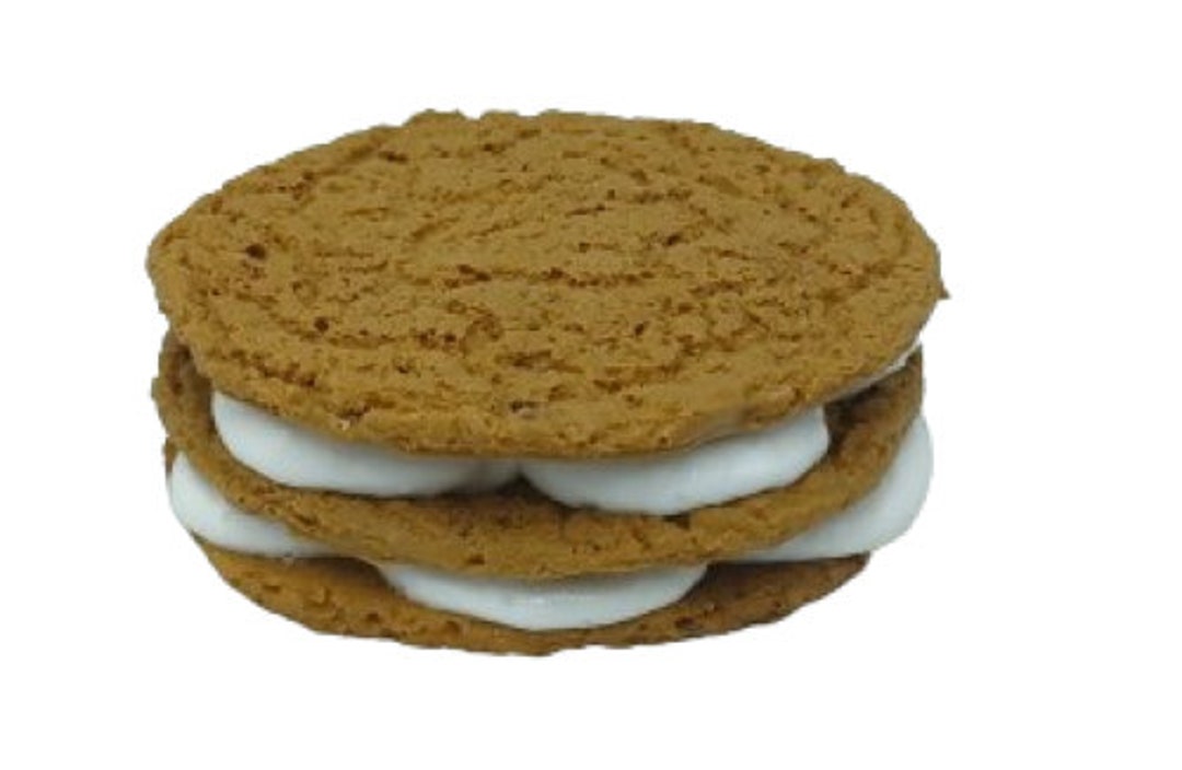Double Stacked Oatmeal Pie Fake Food Replica - Etsy